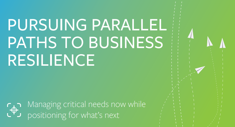 Parallel Paths to Business Resilience Infographic